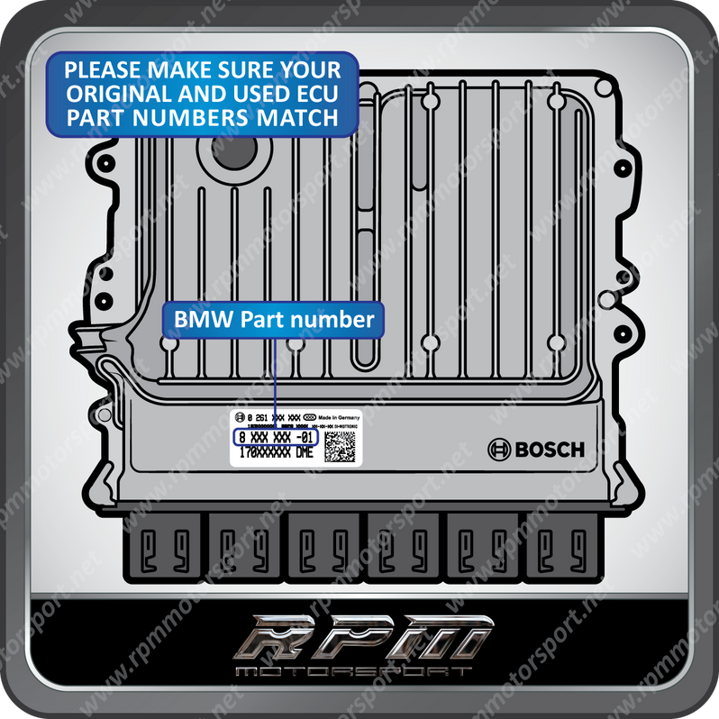 BMW G-Series Used DME / ECU Replacement Programming Bosch MG1CS201 (DM ...