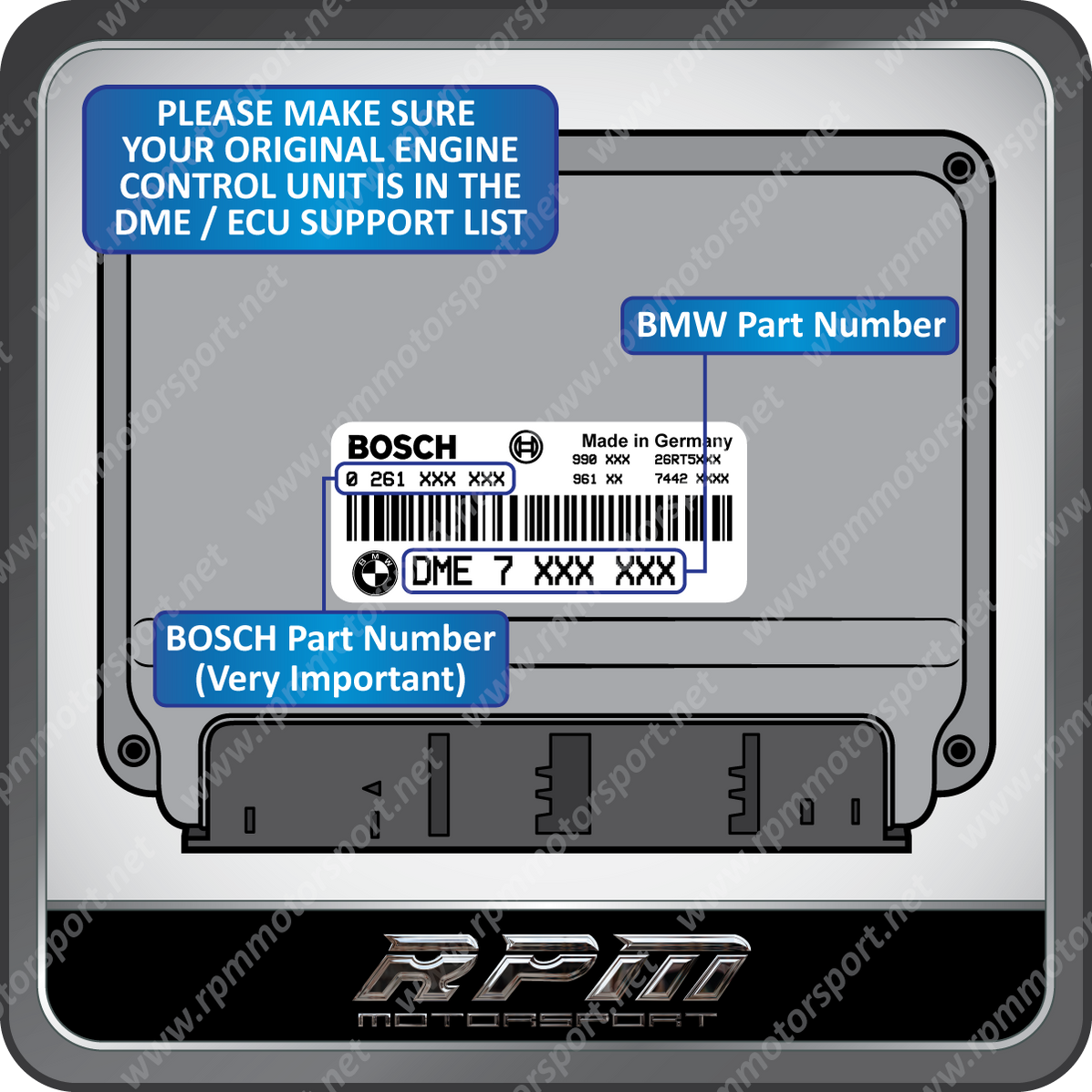 ALL BMW Models from 1996 to 2006 EWS Delete Service - Rpm Motorsport